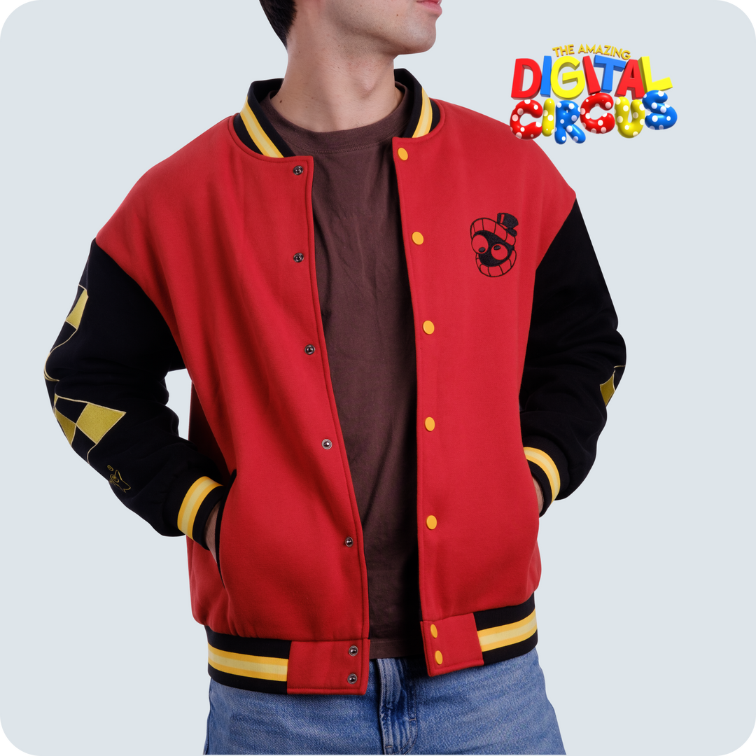 Caine Varsity Jacket – Glitch Productions Store