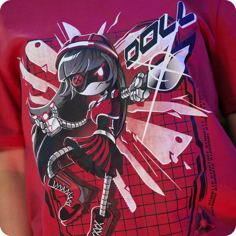 Doll Fight Back T-shirt – Glitch Productions Store