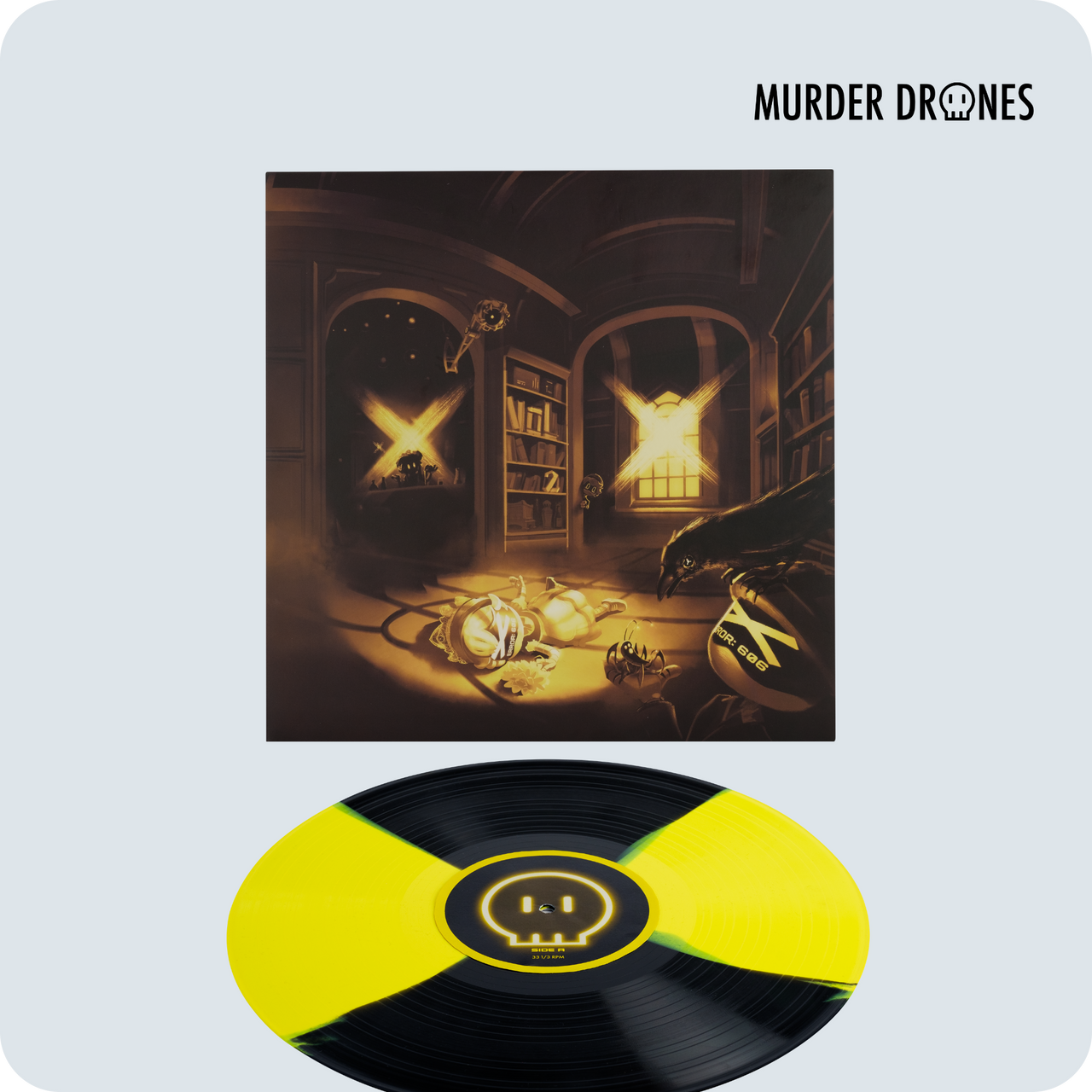 Disco de vinilo n.º 2 de Murder Drones – Glitch Productions Store