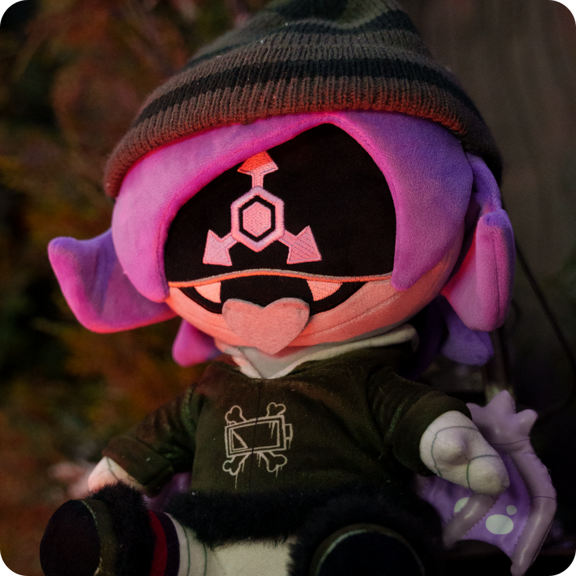 Uzi Solver Plush – Glitch Productions Store