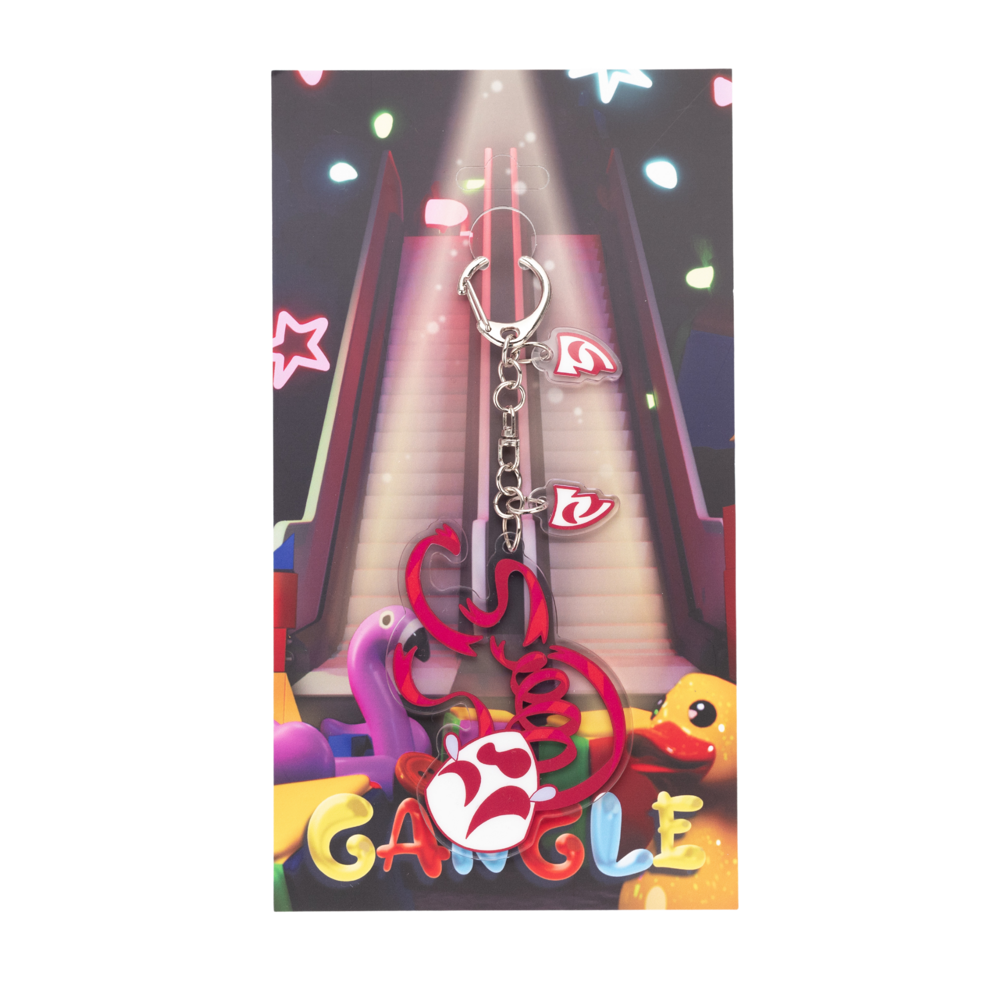 Gangle Acrylic Keychain – Glitch Productions Store