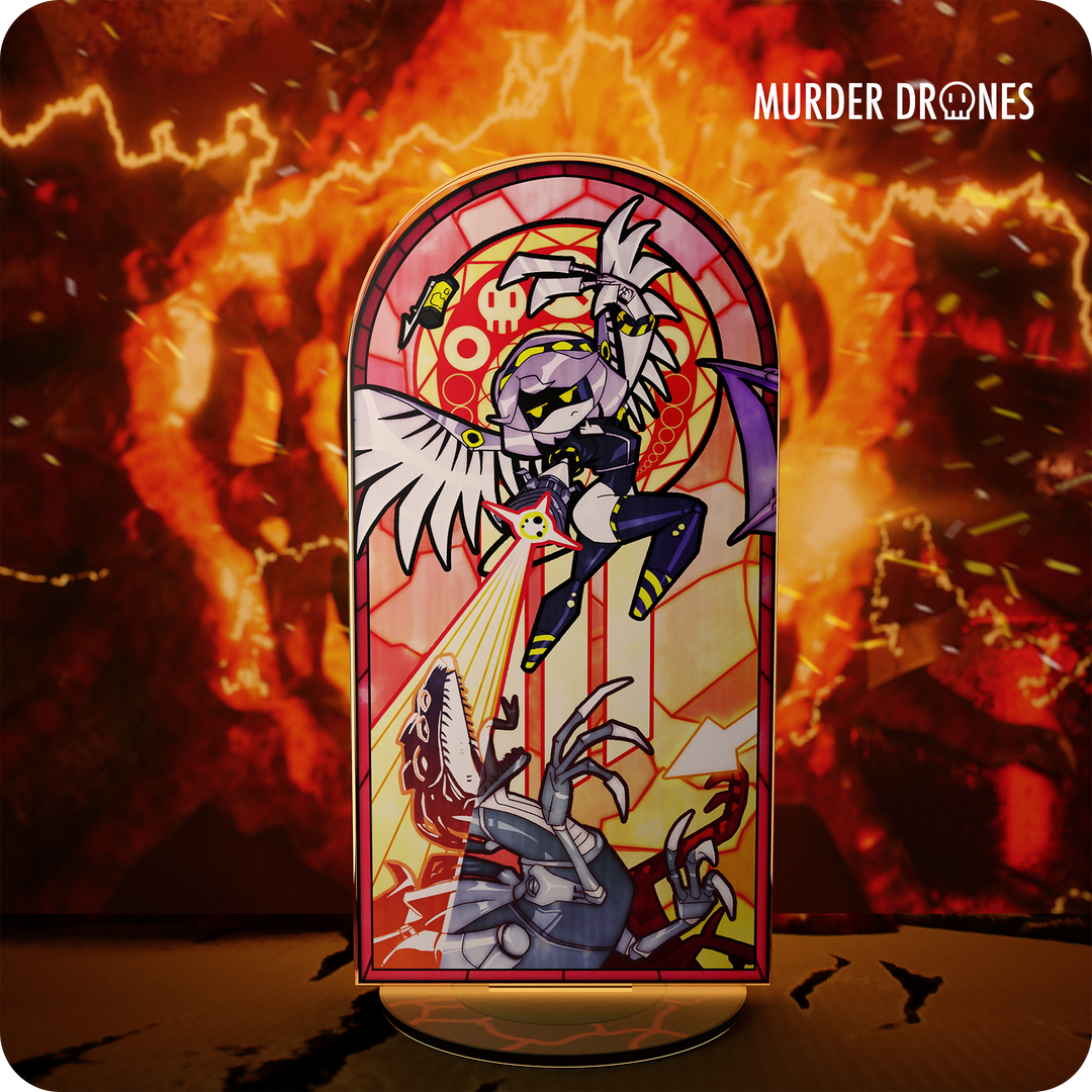 V, Angel of Death Acrylic Stand – Glitch Productions Store