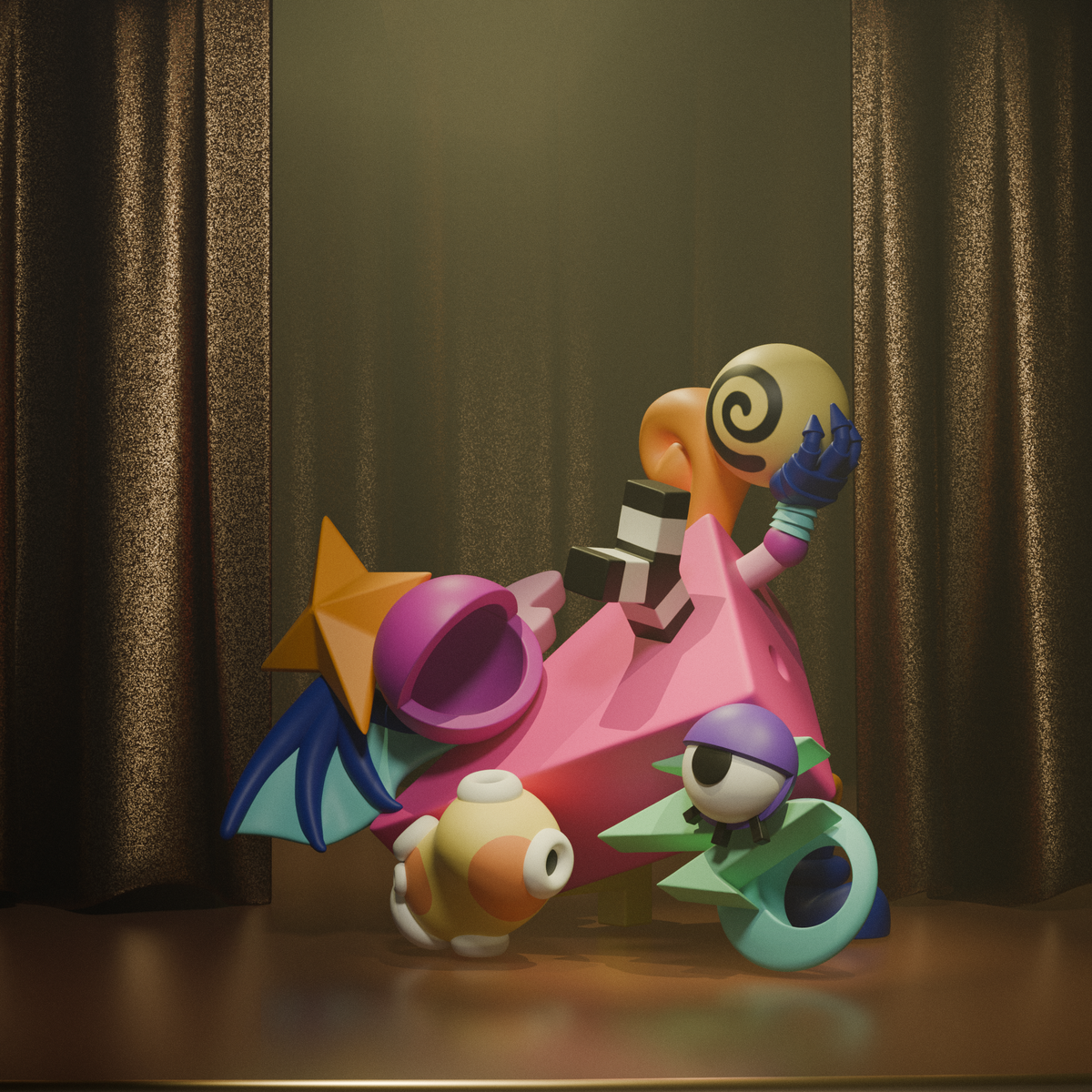 Digital Circus Animiniz: Side Show Series – Glitch Productions Store