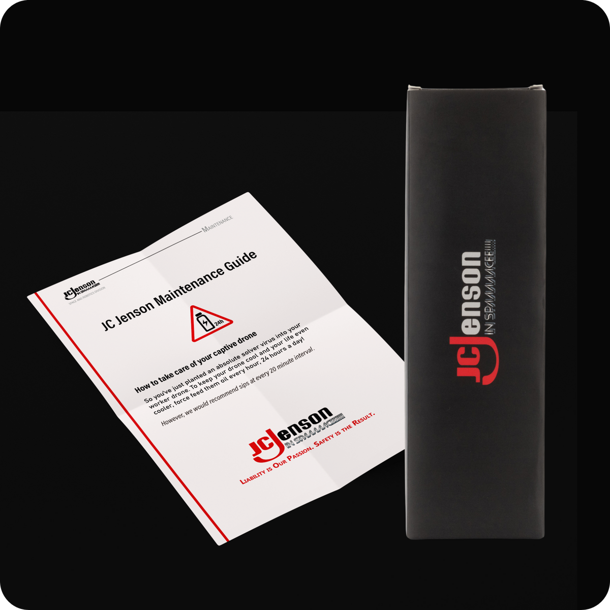 JC Jenson Water Bottle – Glitch Productions Store