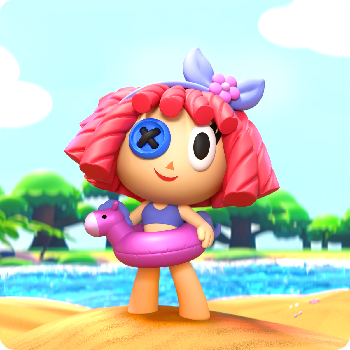 Digital Circus Animiniz: Beach Vacation Series Blindbox – Glitch ...