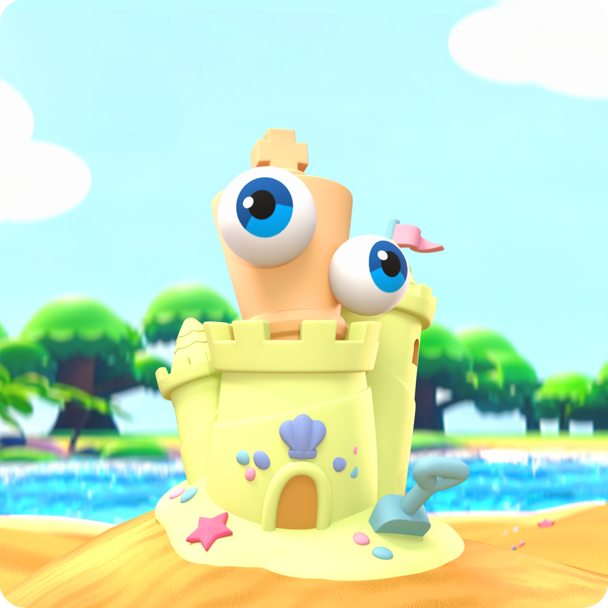 Digital Circus Animiniz: Beach Vacation Series – Glitch Productions Store