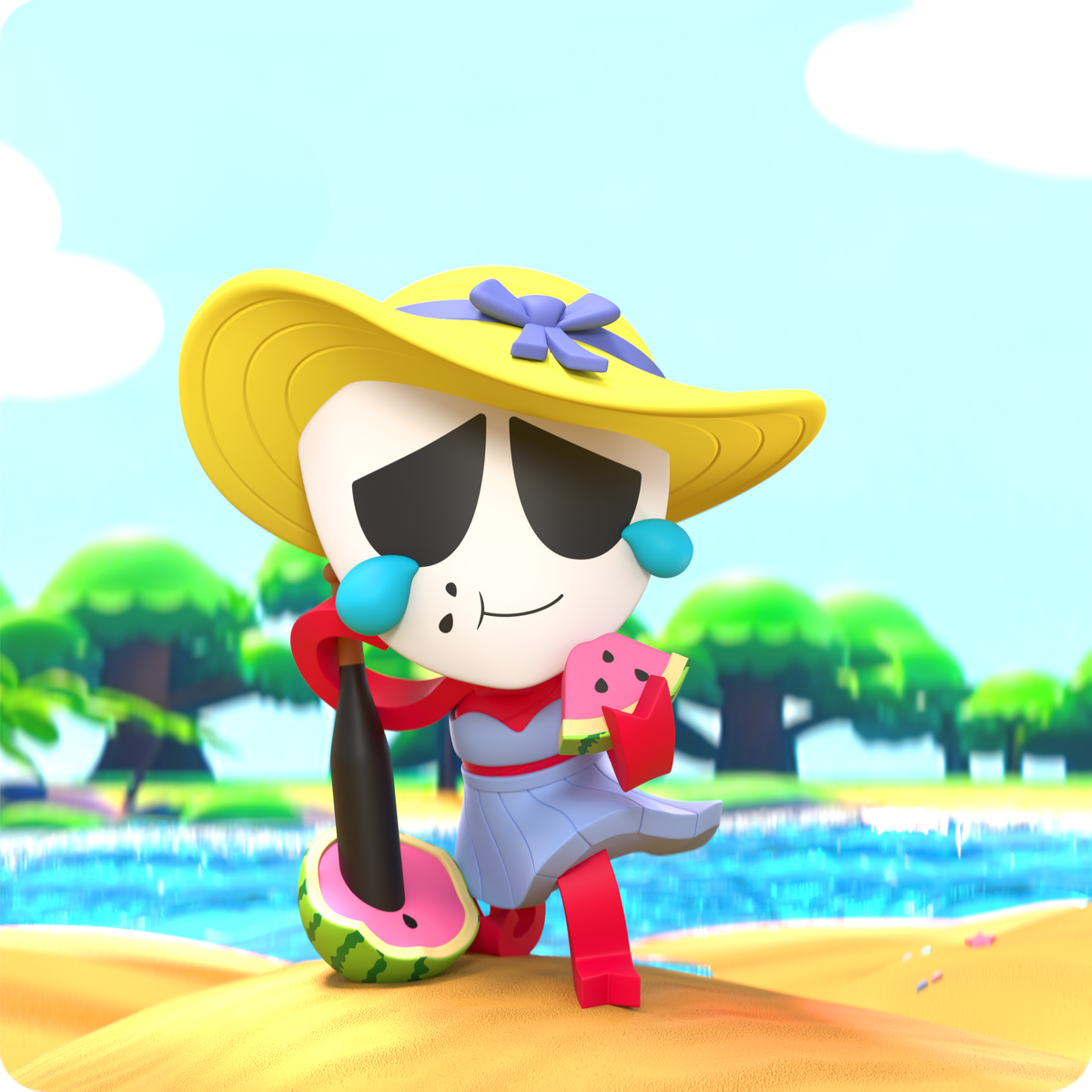Digital Circus Animiniz: Beach Vacation Series Blindbox – Glitch ...
