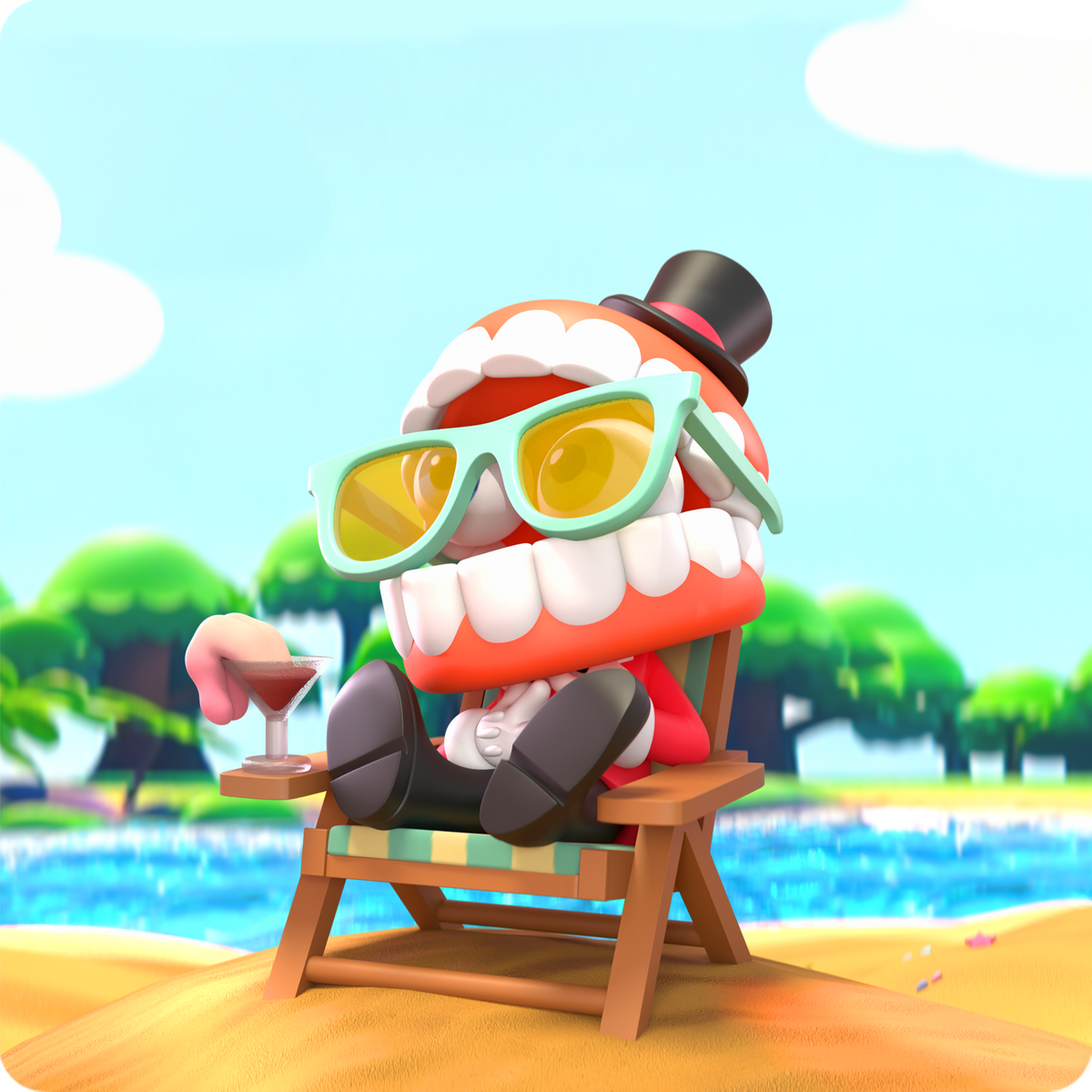 Digital Circus Animiniz: Beach Vacation Series Blindbox – Glitch ...