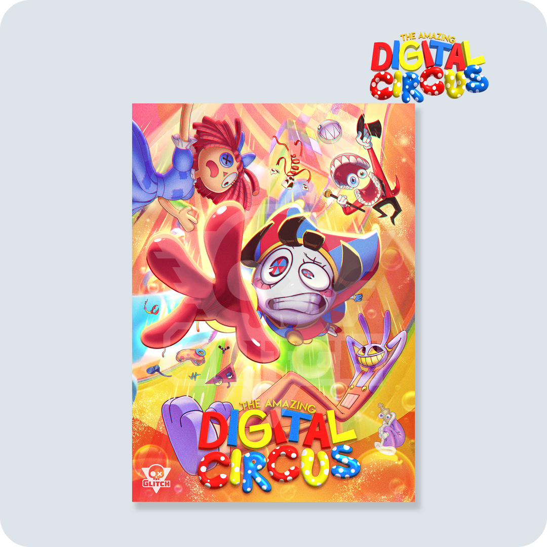 The Amazing Digital Circus Poster – Glitch Productions Store