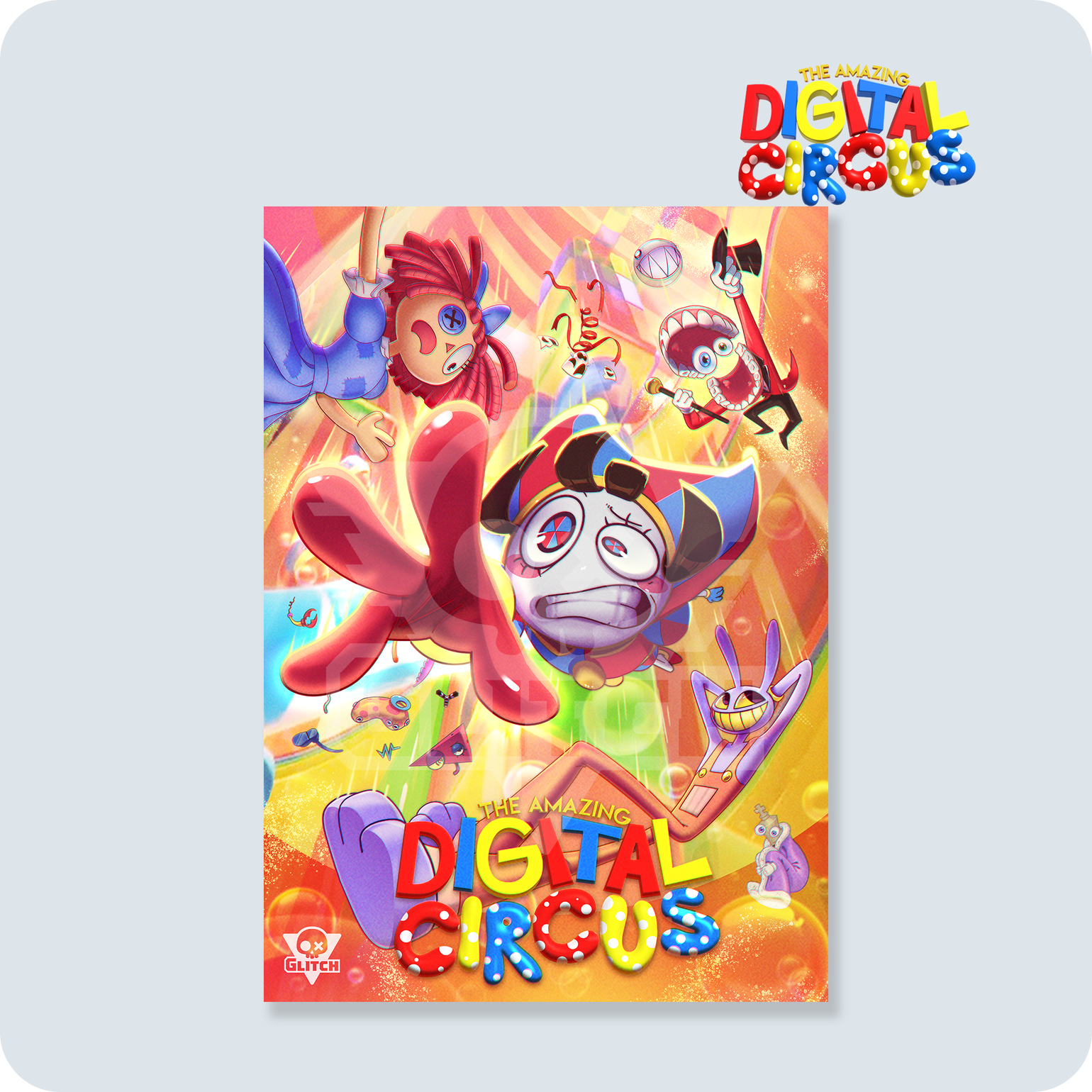 The Amazing Digital Circus Poster – Glitch Productions Store