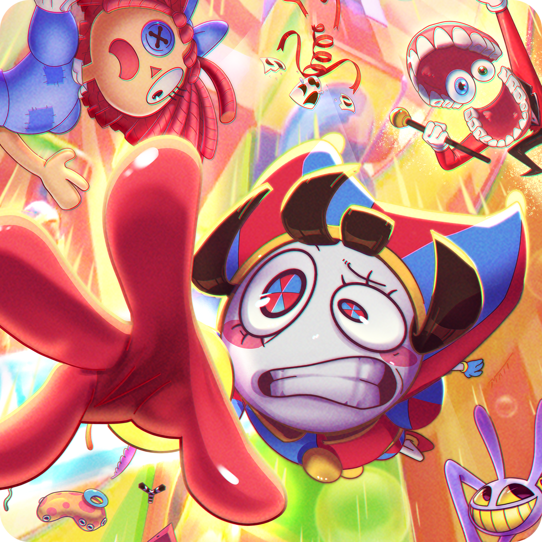 The Amazing Digital Circus Poster – Glitch Productions Store