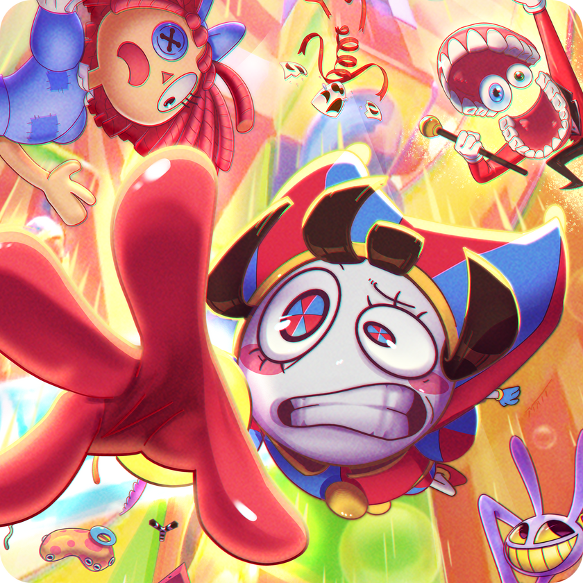 The Amazing Digital Circus Poster – Glitch Productions Store