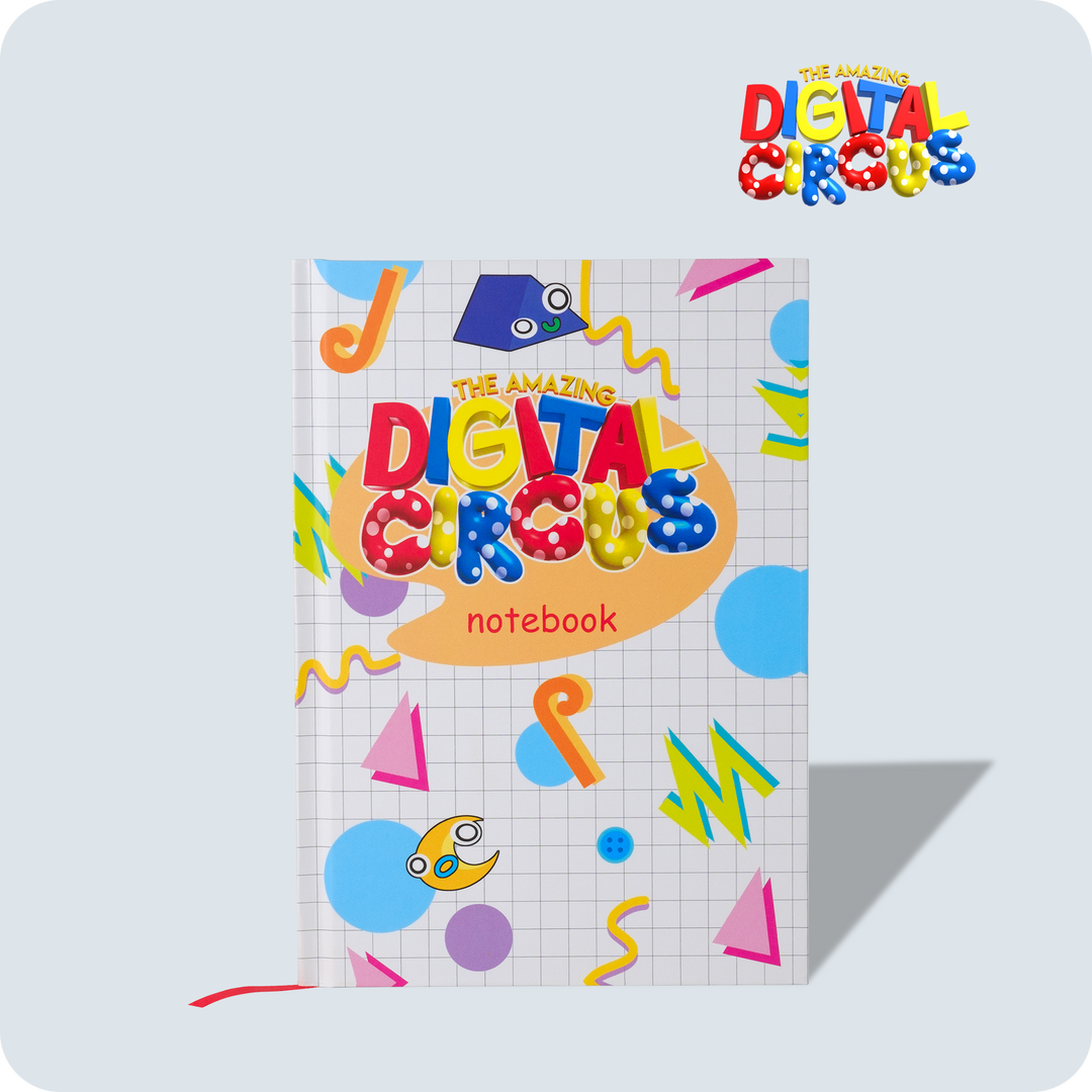 Digital Circus Notebook – Glitch Productions Store