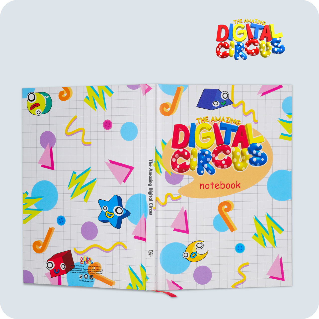 Digital Circus Notebook – Glitch Productions Store