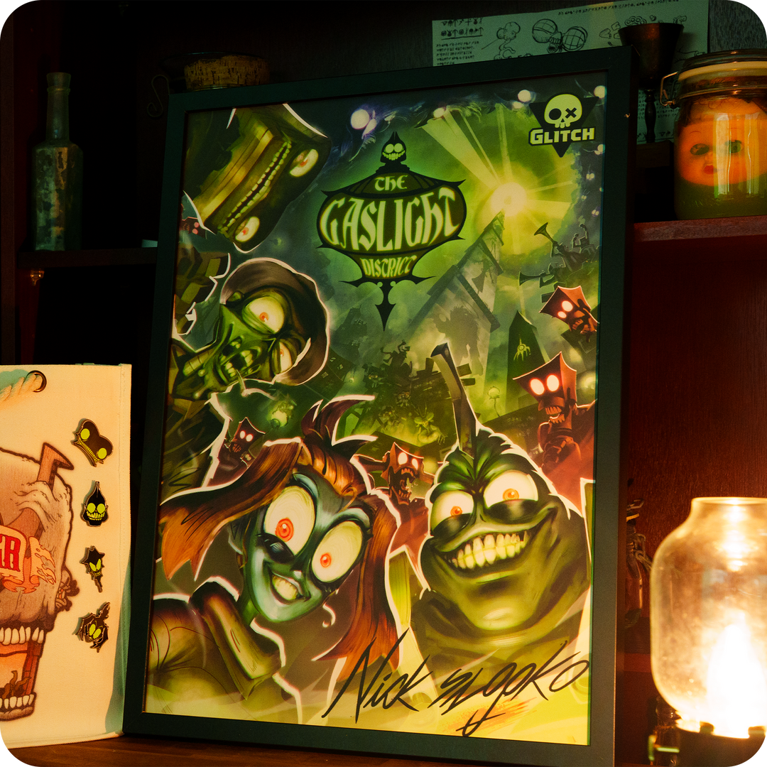 The Gaslight District Poster – Glitch Productions Store