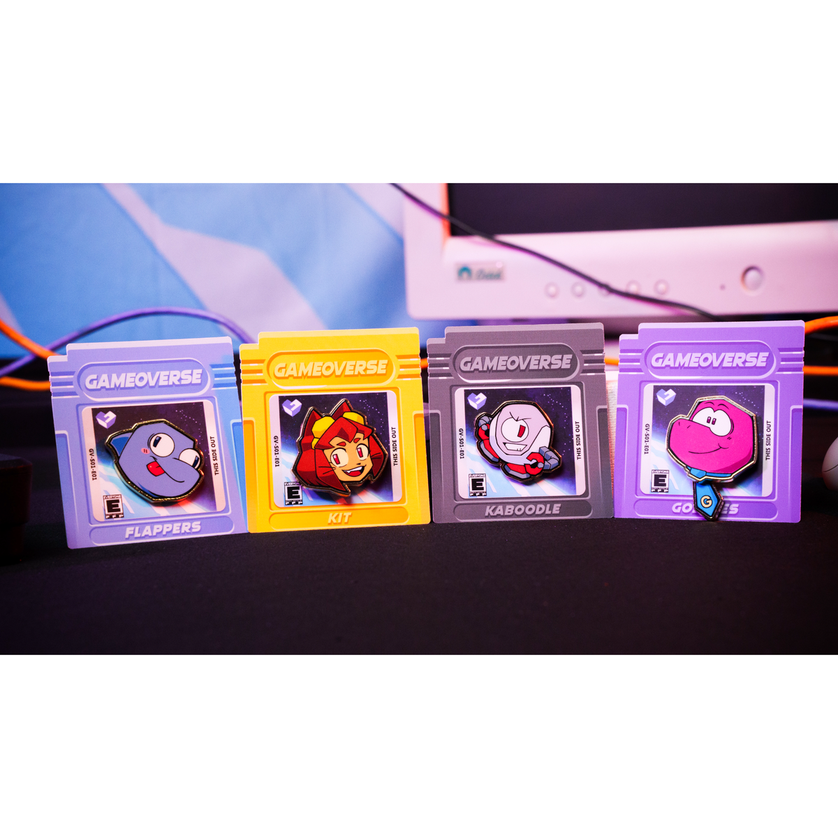 Gameoverse Pin Bundle Glitch Productions Store