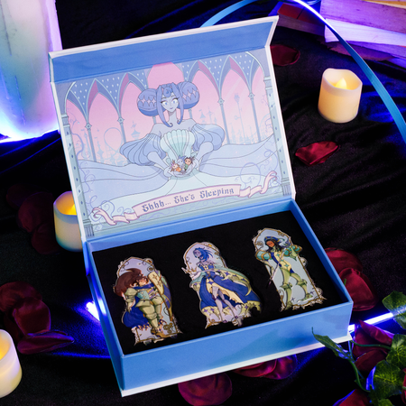 Dreaming Court Pin Set – Glitch Productions Store