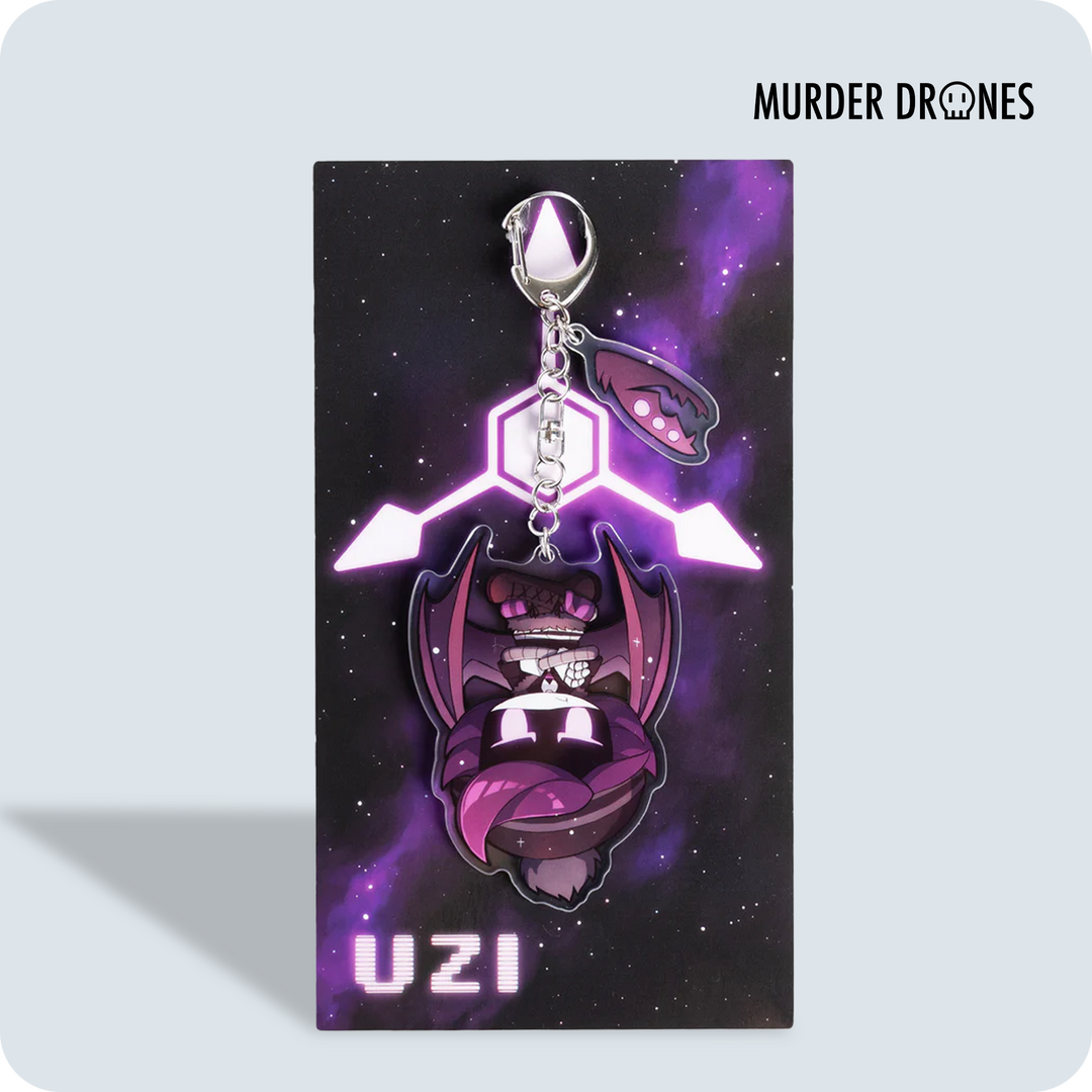 Uzi Hang Tail Keychain – Glitch Productions Store