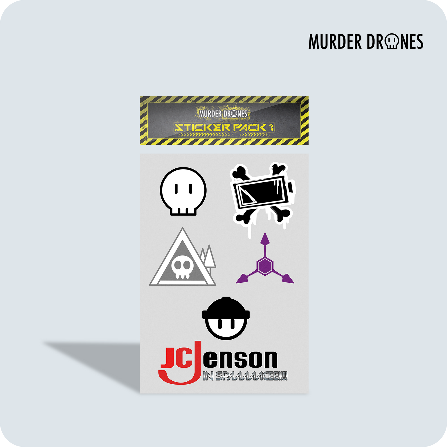 Murder Drones Sticker Pack 1 – Glitch Productions Store