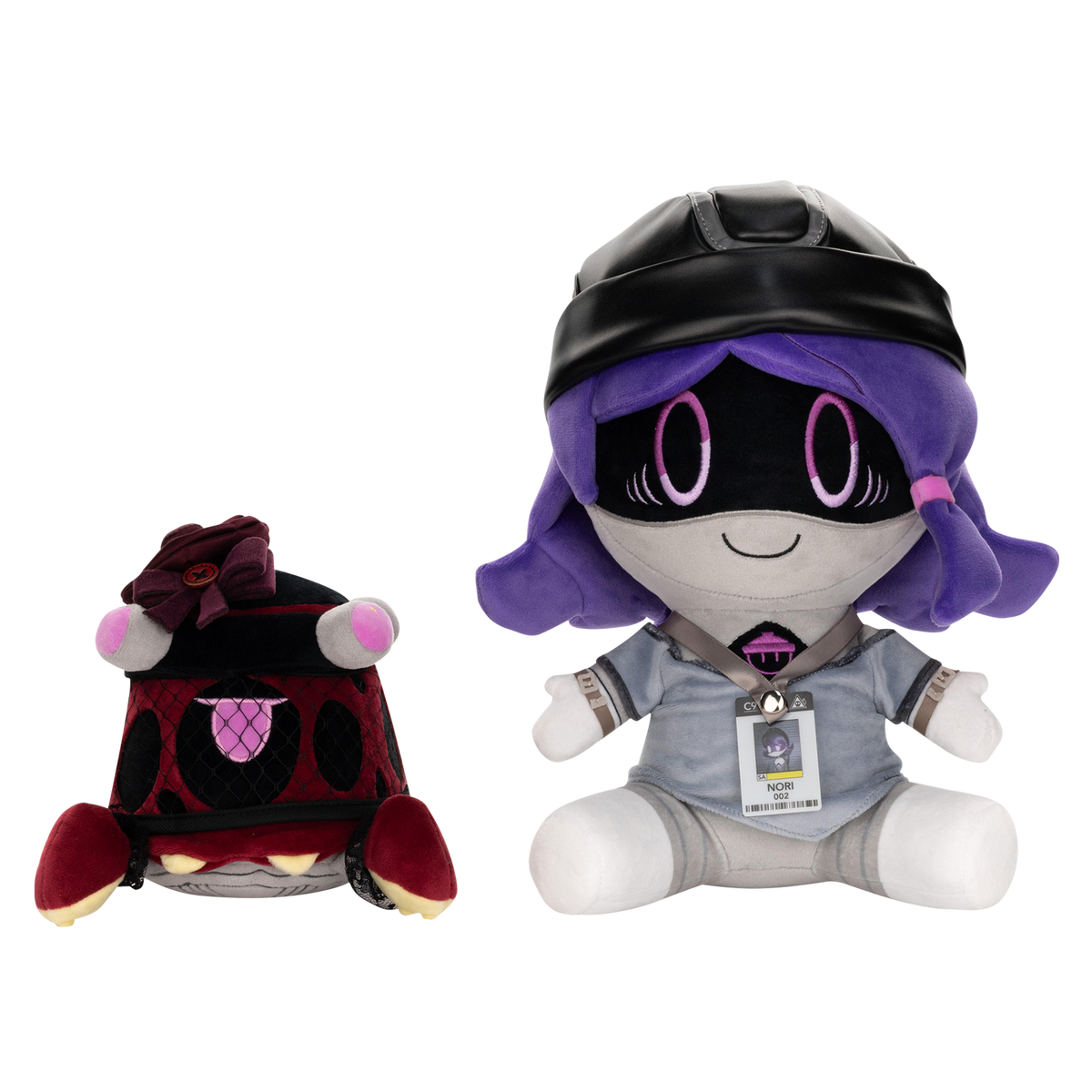 Nori and Heart Plushes – Glitch Productions Store