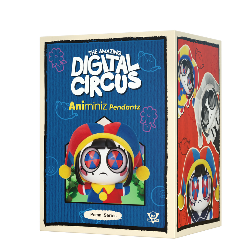 Pomni Animiniz Pendantz – Glitch Productions Store