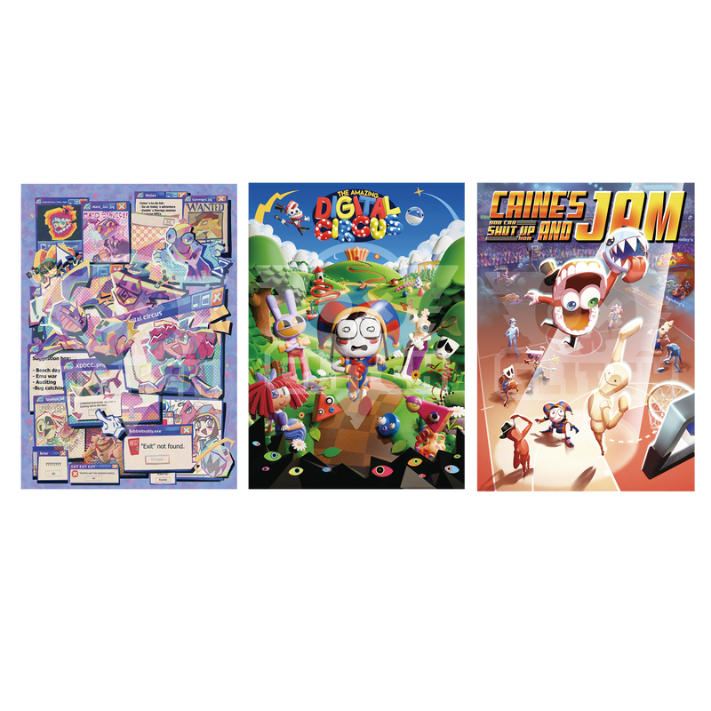 Digital Circus Print Collection 1 – Glitch Productions Store