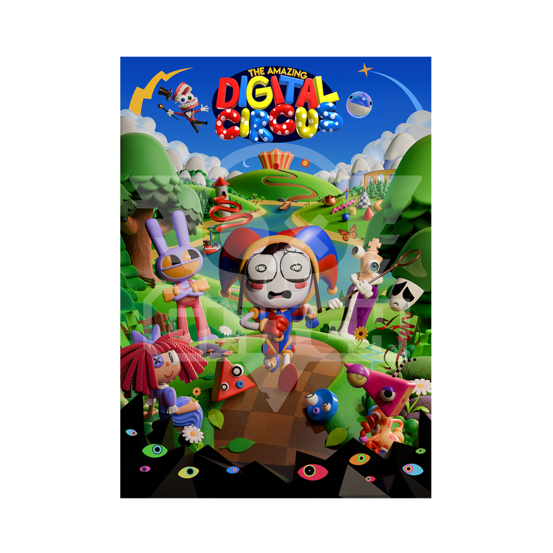 Digital Circus Print Collection 1 – Glitch Productions Store