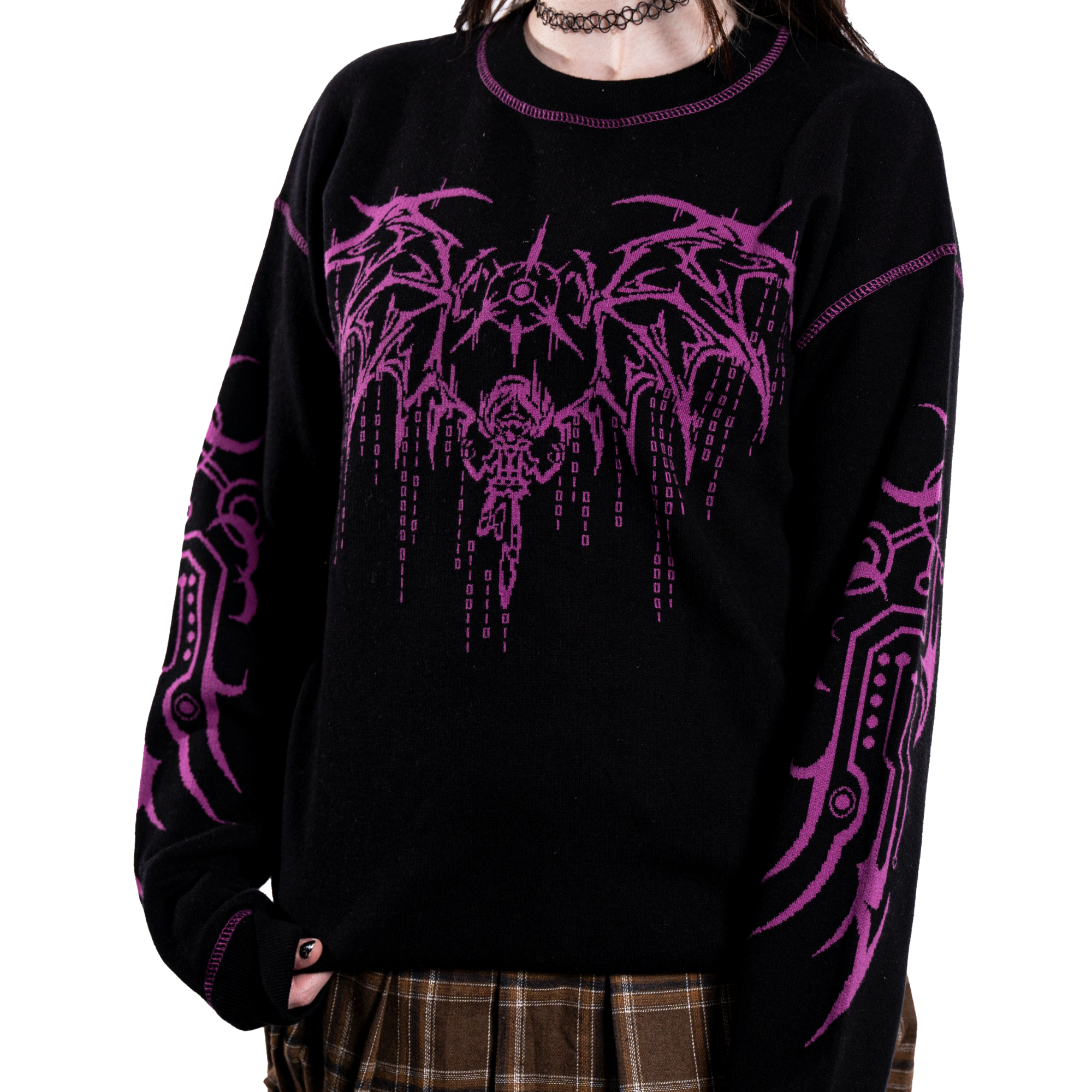 Solver Uzi Sweater – Glitch Productions Store