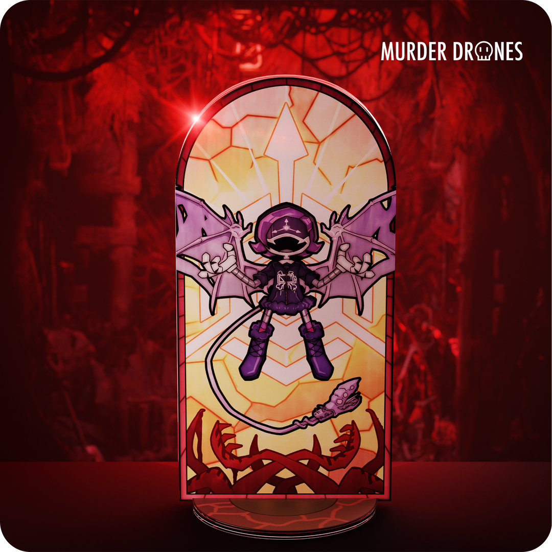 Uzi, Host of the Solver Acrylic Stand – Glitch Productions Store