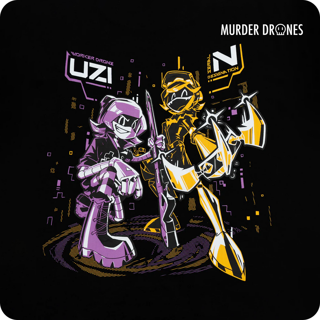 Uzi & N - Iconic Duo T-Shirt – Glitch Productions Store