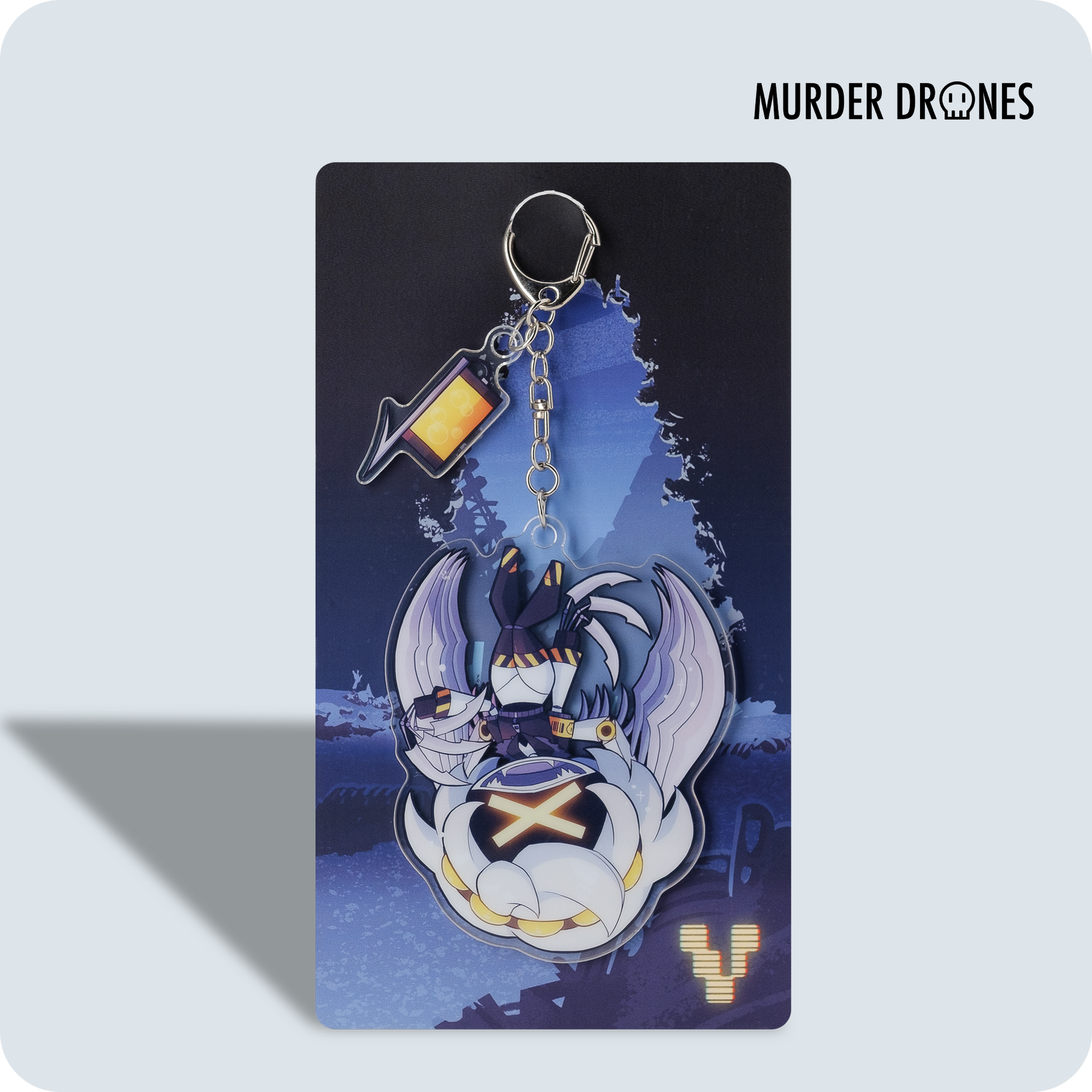 V Hang Tail Keychain – Glitch Productions Store