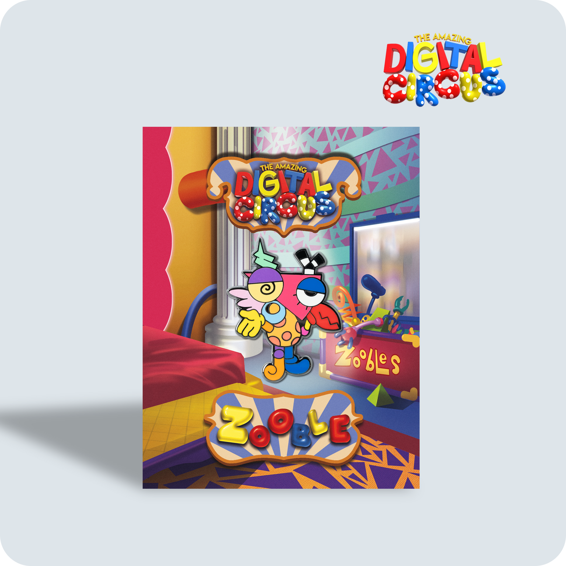 Zooble Pin – Glitch Productions Store