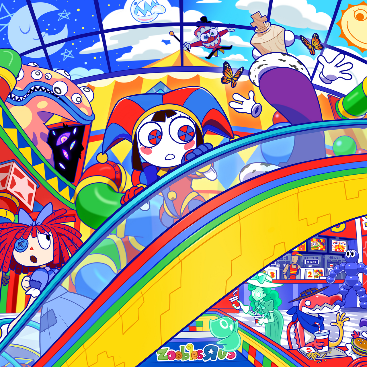 Mall Adventure Poster – Glitch Productions Store