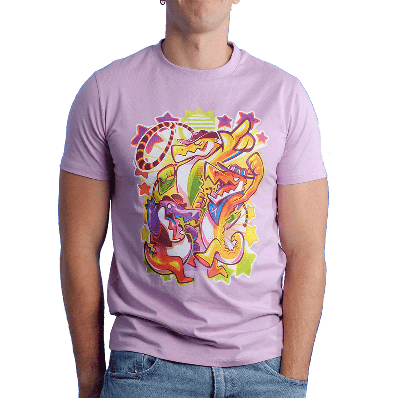 Gummigoo and Gang T-shirt – Glitch Productions Store