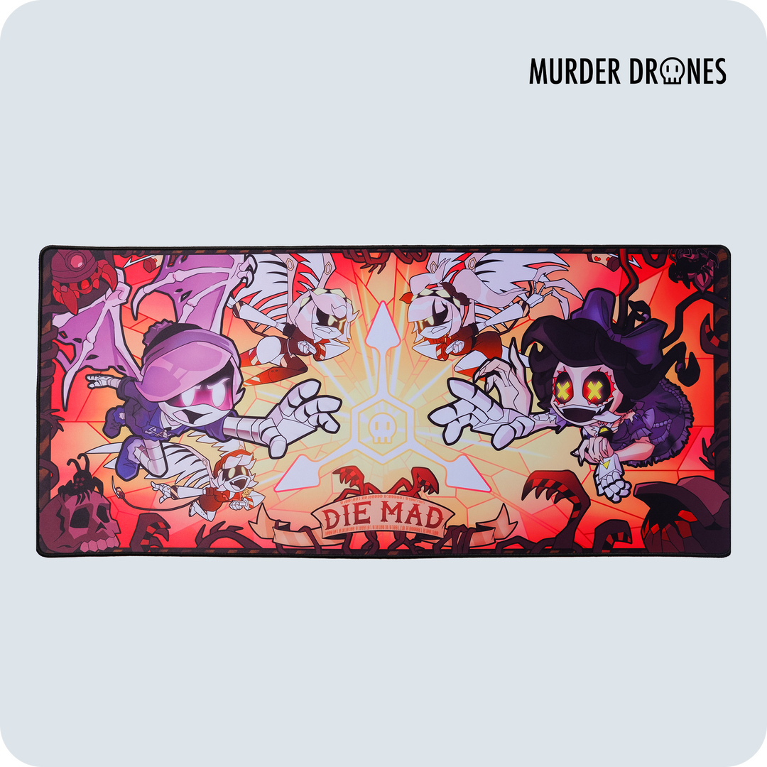 Murder Drones Deskmat – Glitch Productions Store