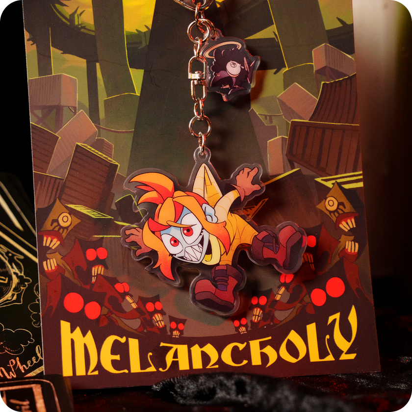 Mel Keychain – Glitch Productions Store