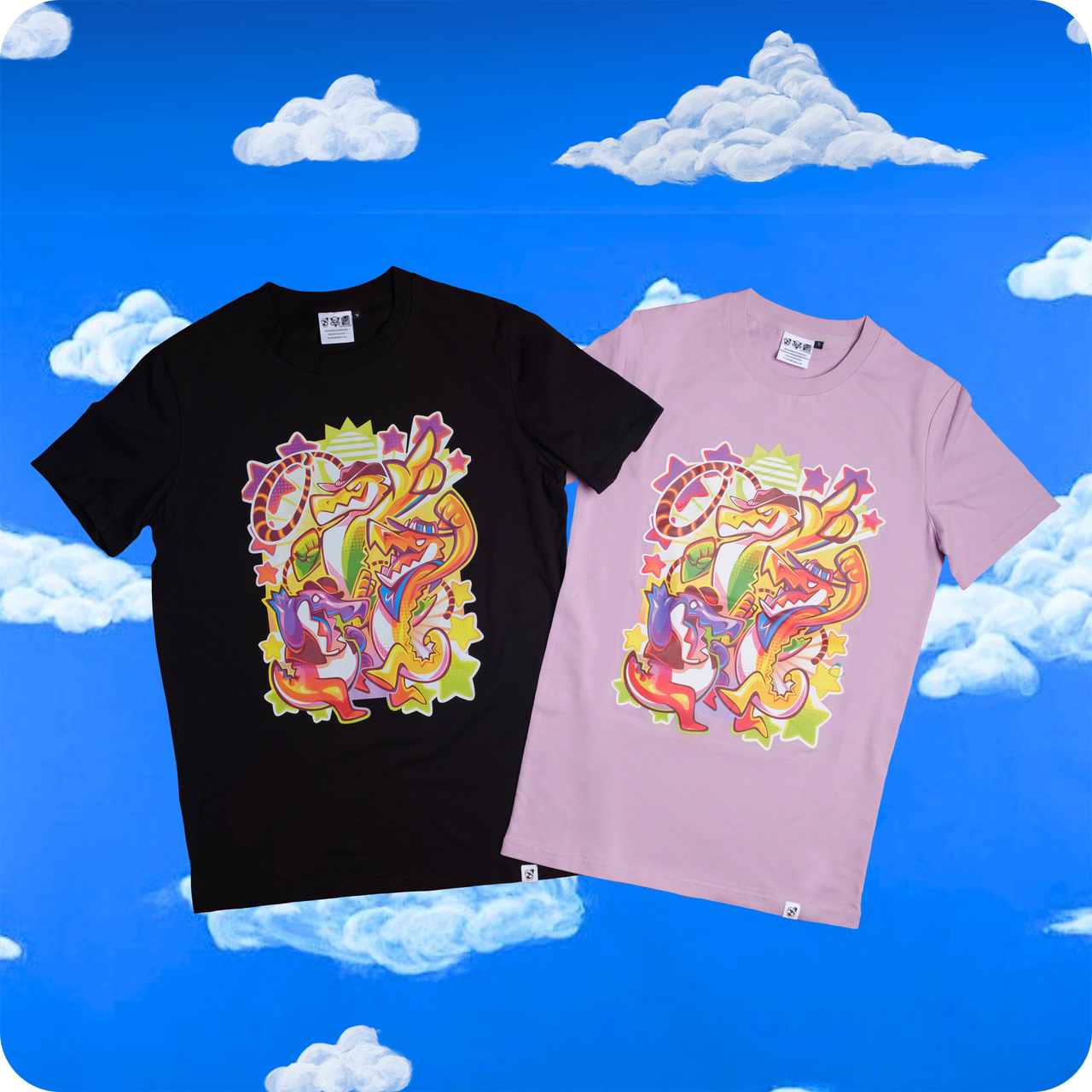 Gummigoo and Gang T-shirt – Glitch Productions Store
