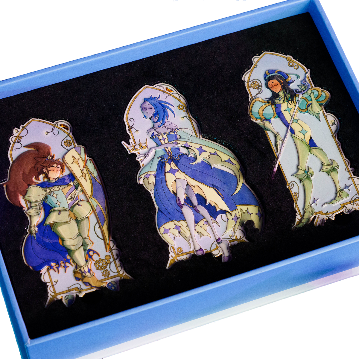 Dreaming Court Pin Set – Glitch Productions Store