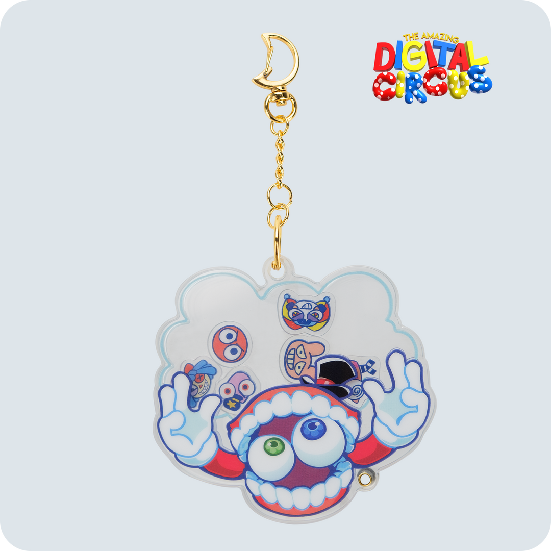 Caine Shaker Keychain – Glitch Productions Store