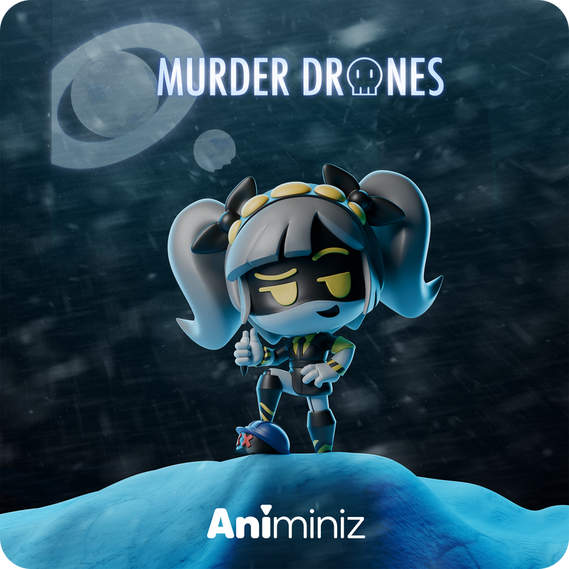 Animiniz de Murder Drones: Personajes principales – Glitch Productions ...
