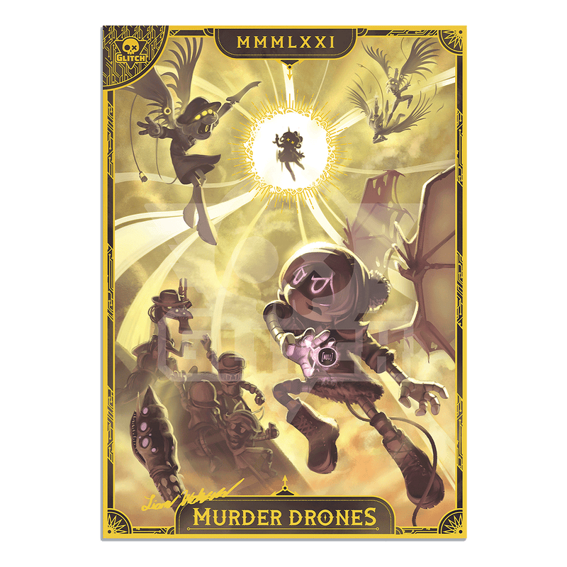 Murder Drones Apocalypse Poster – Glitch Productions Store