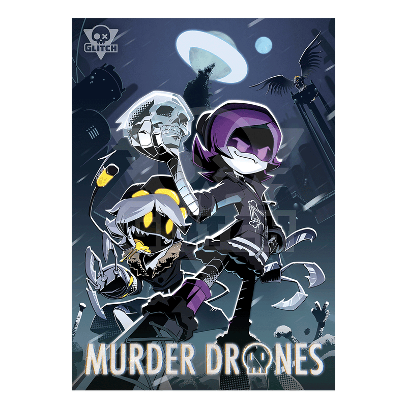 Murder Drones Poster – Glitch Productions Store