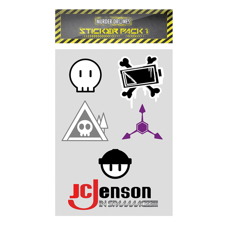 Murder Drones Sticker Pack 1 – Glitch Productions Store