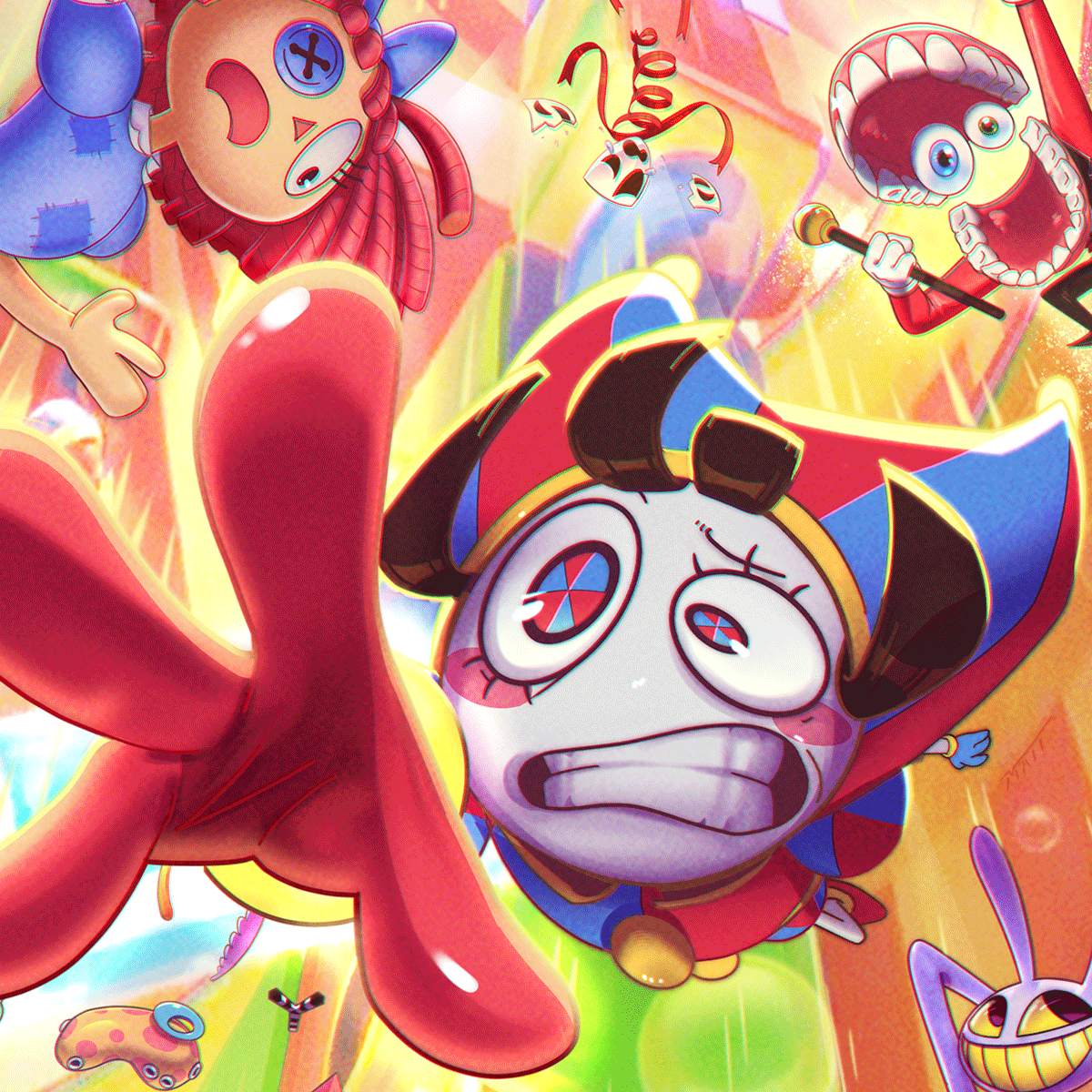 The Amazing Digital Circus Poster – Glitch Productions Store