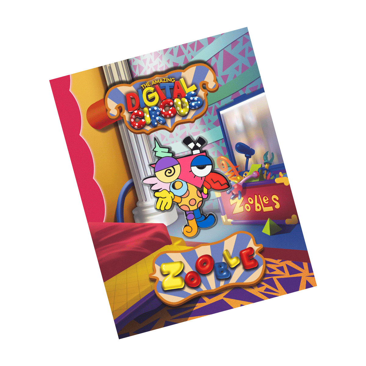 Zooble Pin – Glitch Productions Store